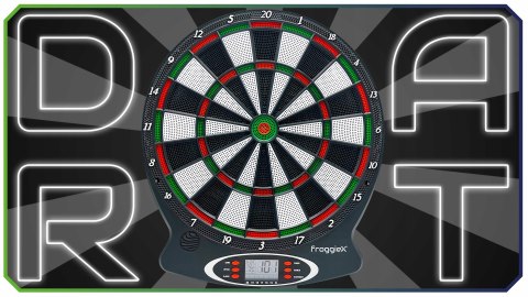 ivory > ELEKTRONICZNA TARCZA DART GRA RZUTKI LOTKI
